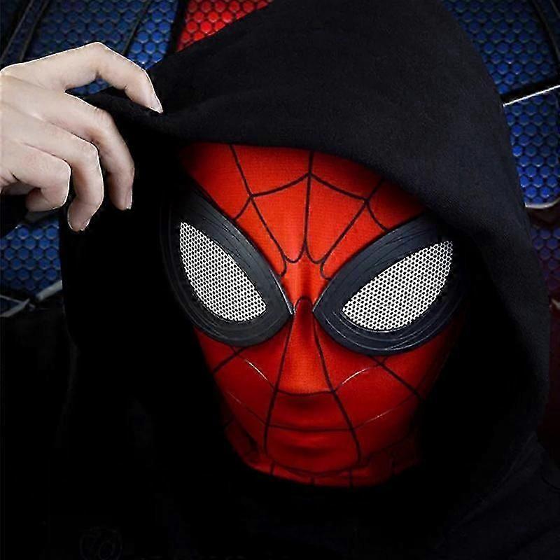 Spiderman Mask Miles Morales Peter Parker Spider Man Cosplay Masks ...