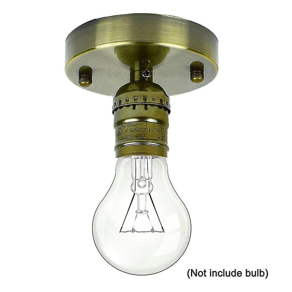 Vintage Ceiling Light Base Industrial Mount Wall Light Stand Pendant ...