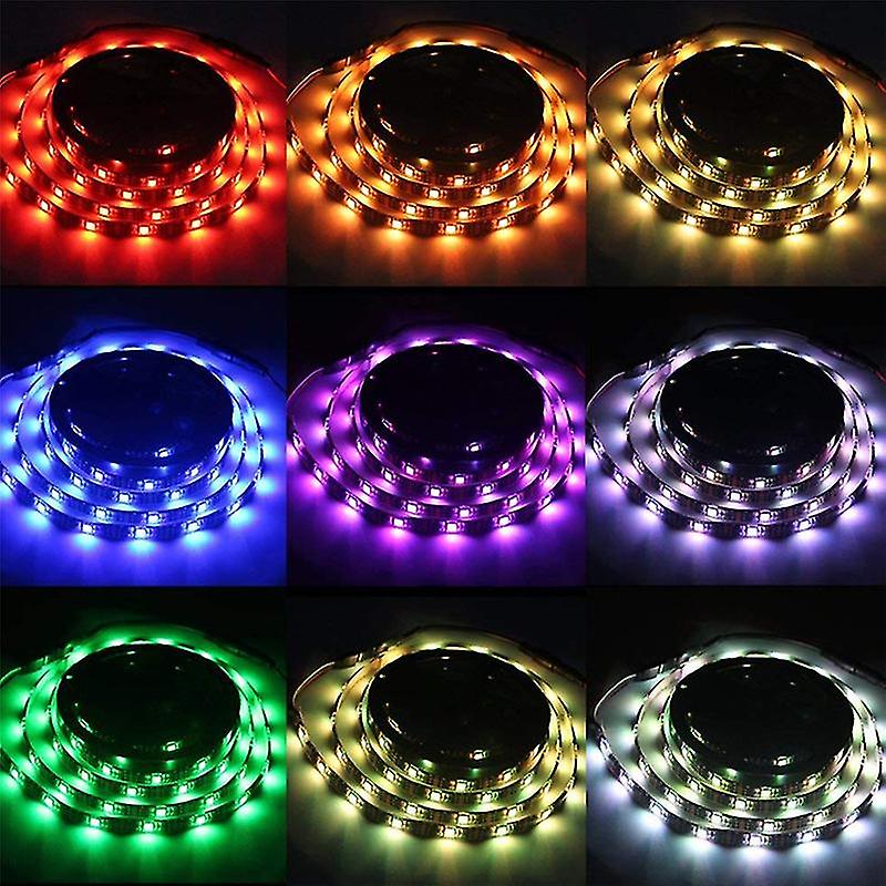 Led Strip Light Remote Control Battery Box Powered High Brightness Ip65 ...