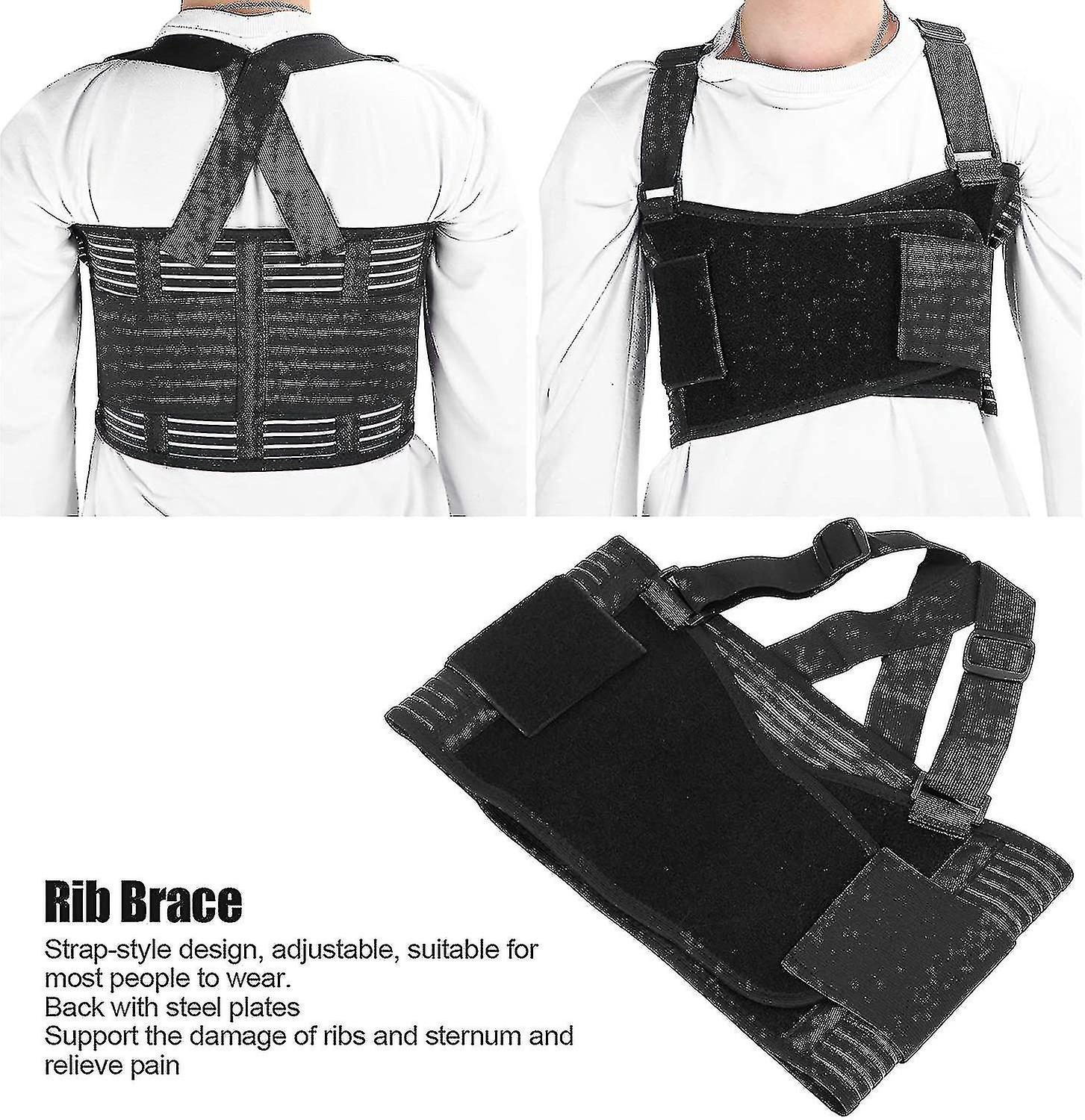 Rib Fracture Support Brace, Breathable Rib Fracture Fixed Belt | Fruugo DK