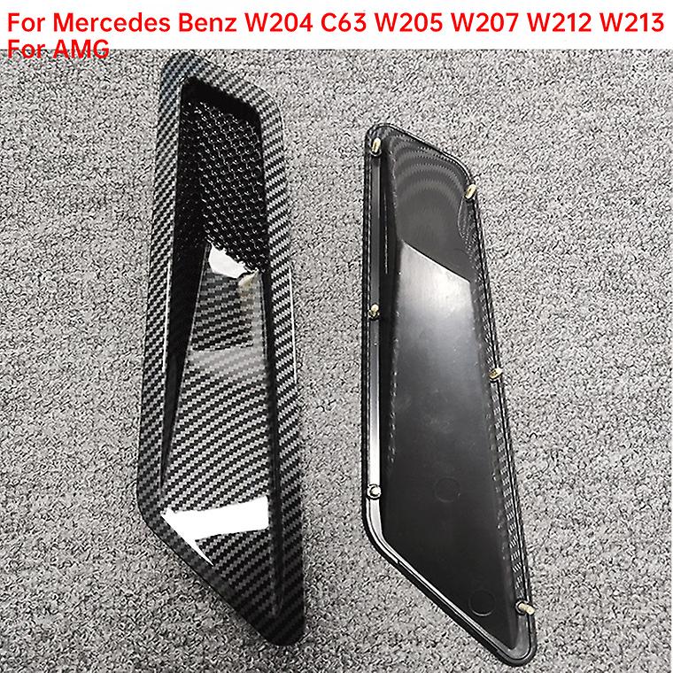 2pcs Engine Hood Vent Louvers For Mercedes Benz W204 C63 W205 W207 W212 ...