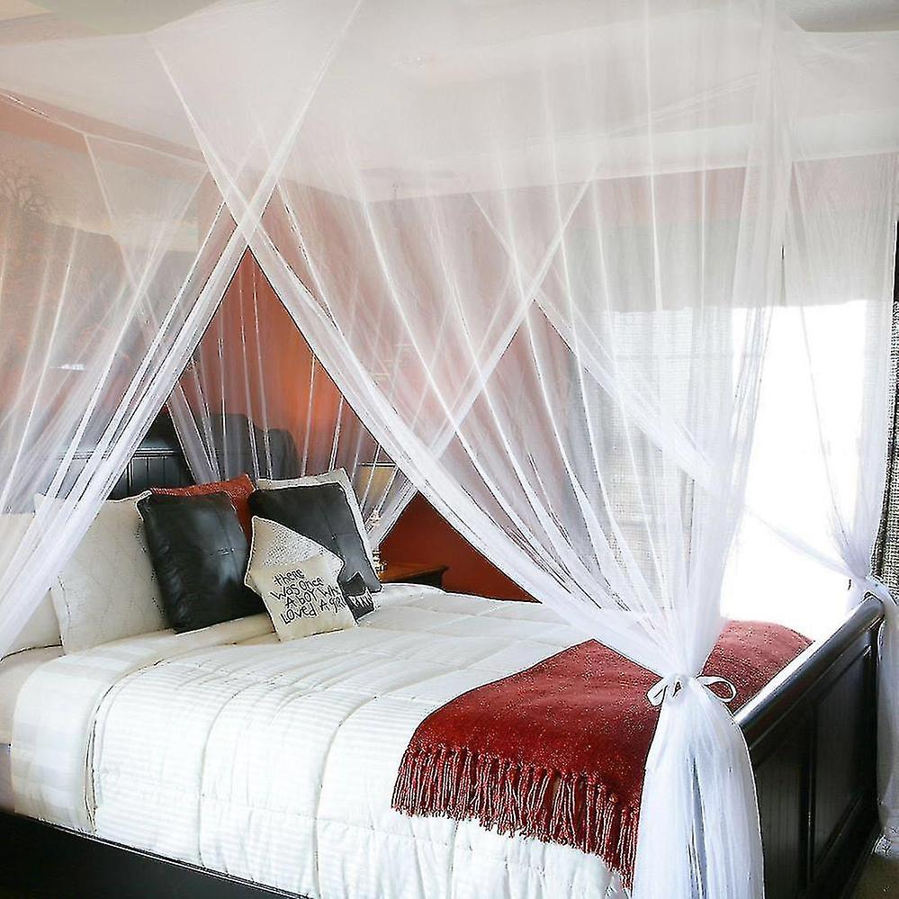 Four Doors Large Mosquito Net Beds For Travel And Home Use | Fruugo UK