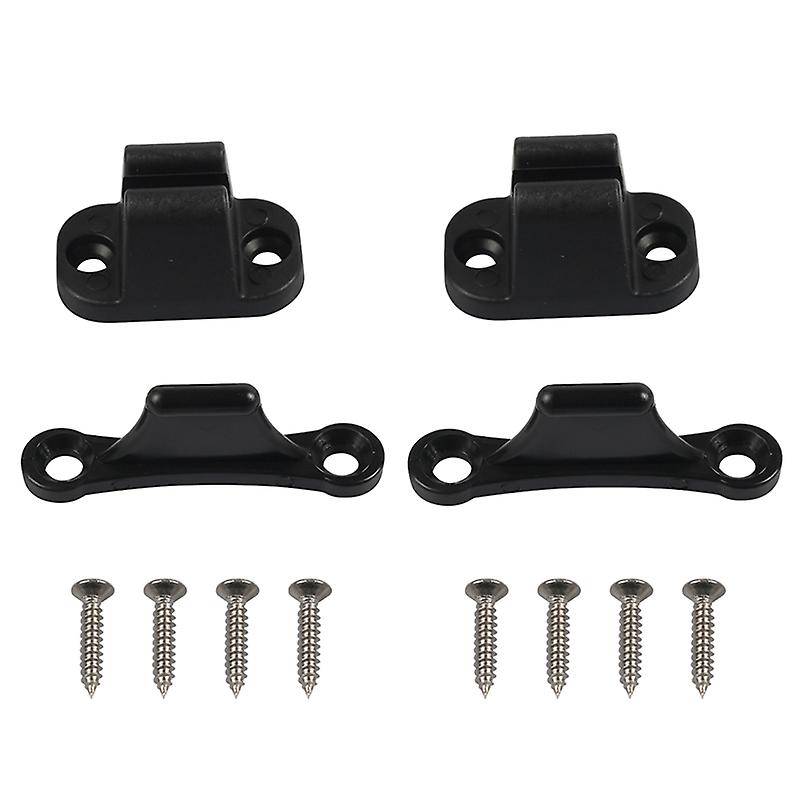 A8624 2Pair Black Door Retainer Kit for Camper RV Motorhome T-Shape ...