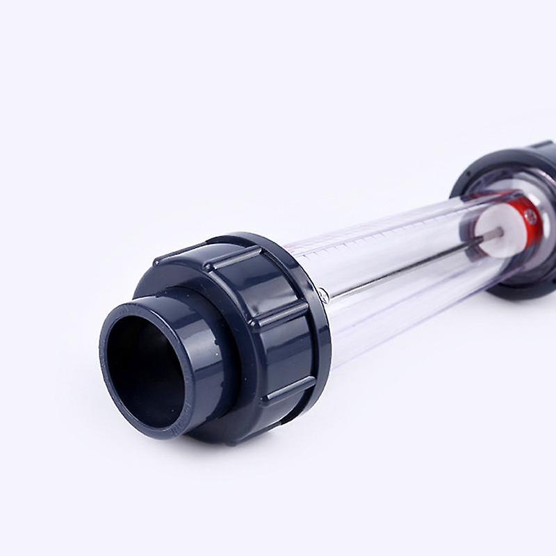 Lzs Plastic Flowmeter Tube Water Rotameter Short Tube Liquid Measuring ...