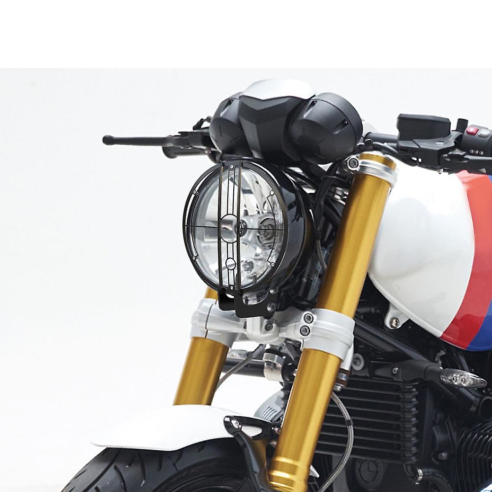 Headlight Rninet Ninet Headlamp Head Light Lamp Guard Grille Cover ...