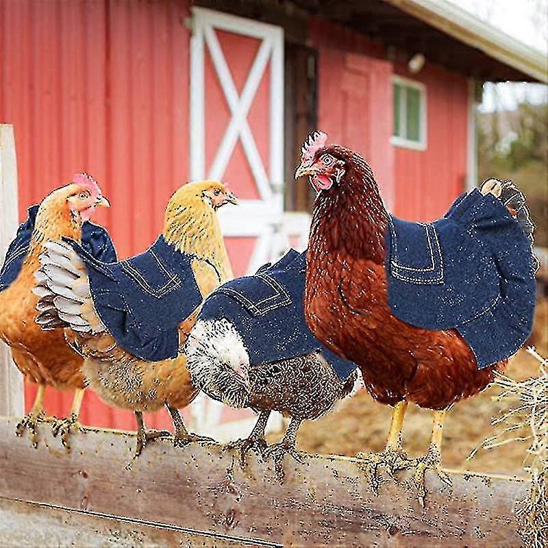 3 Pack Adjustable Chicken Saddle Chicken Jacket Hen Apron With Elastic ...