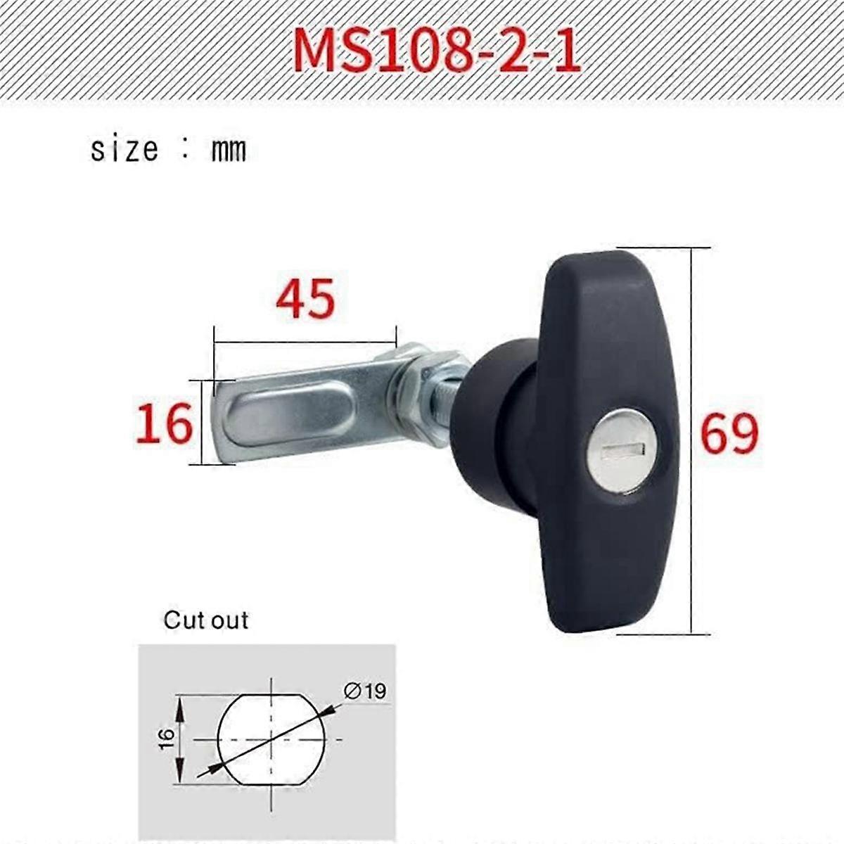 2 RV Trailer T-Handle Locks Cam Locks, Cabinet Locks, Drawer Locks ...