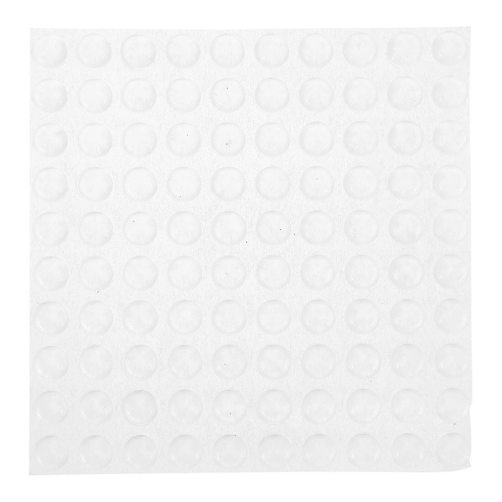 100Pcs Bump Dots for Visually Impaired Clear Adhesive Bumper Pads Self ...