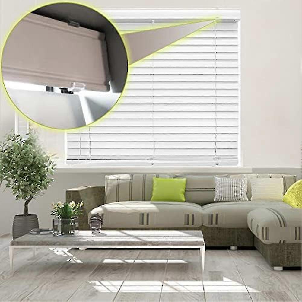 Valance Clips, Clear Plastic Valance Clips for Blinds, Hidden Window ...