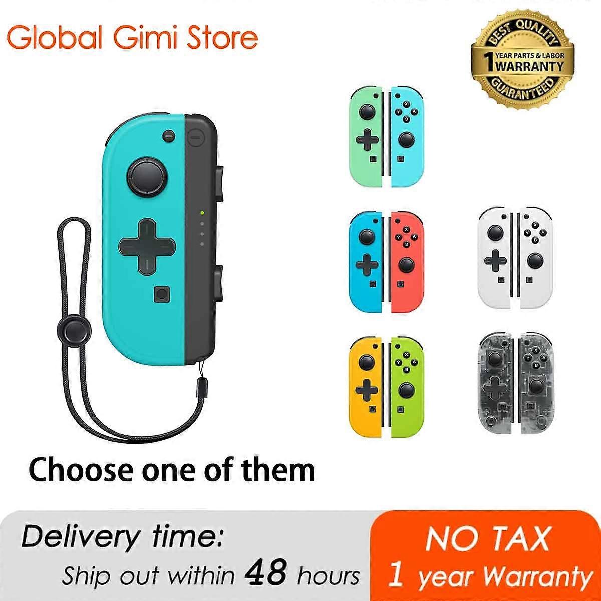 Joy Pad Switch Controller with Strap for Nintendo Switch Support Wake ...