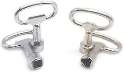 4pcs Metal Triangular Keys Utility Cabinet Key Key Distribution Cabinet ...