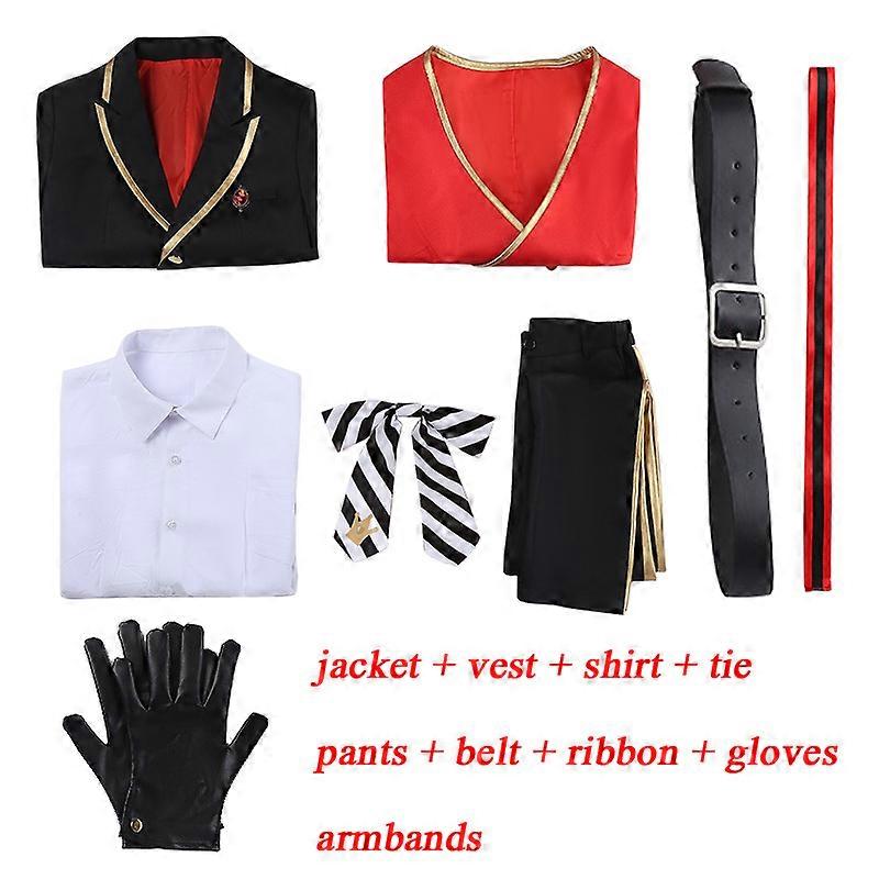 Riddle Rosehearts Cosplay Disney Twisted-Wonderland Riddle Rosehearts ...