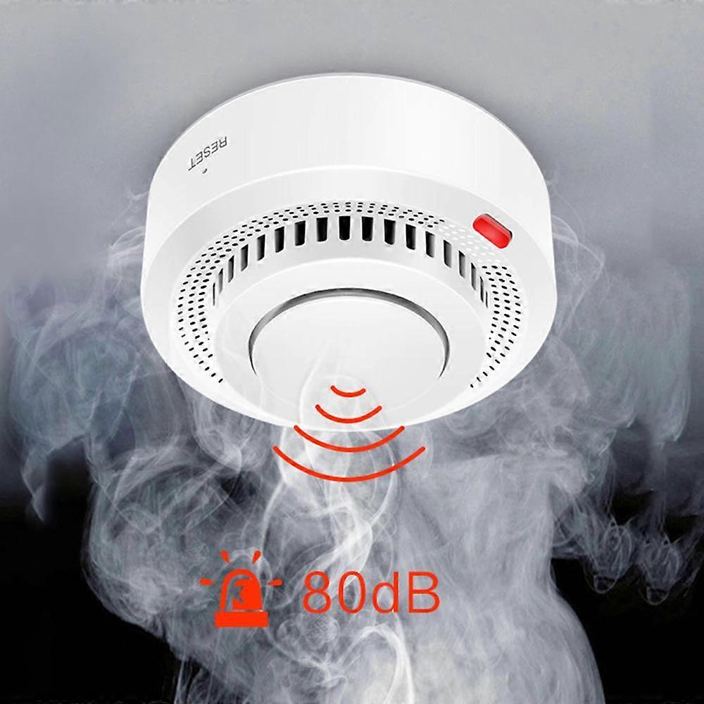 Tuya ZigBee / WiFi Smoke Detector Security Protection Smoke Alarm Fire ...