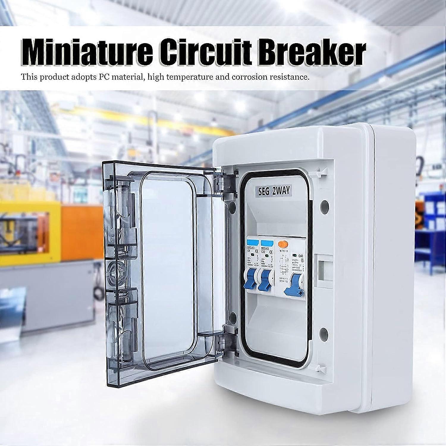 IP65 Waterproof Miniature Circuit Breaker Protection with Waterproof ...