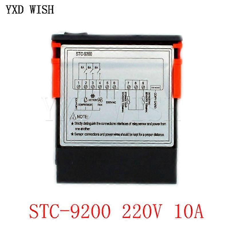 STC-9200 Digital Temperature Controller Thermostat Regulator Thermoregulator With Refrigeration ...