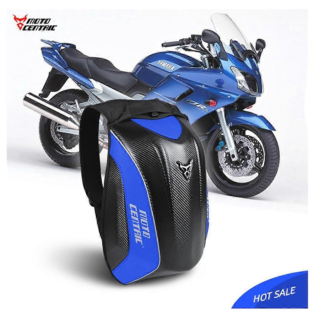 Black Men's Motorcycle Motorcycle Bags Waterproof Motorcycle Backpack ...