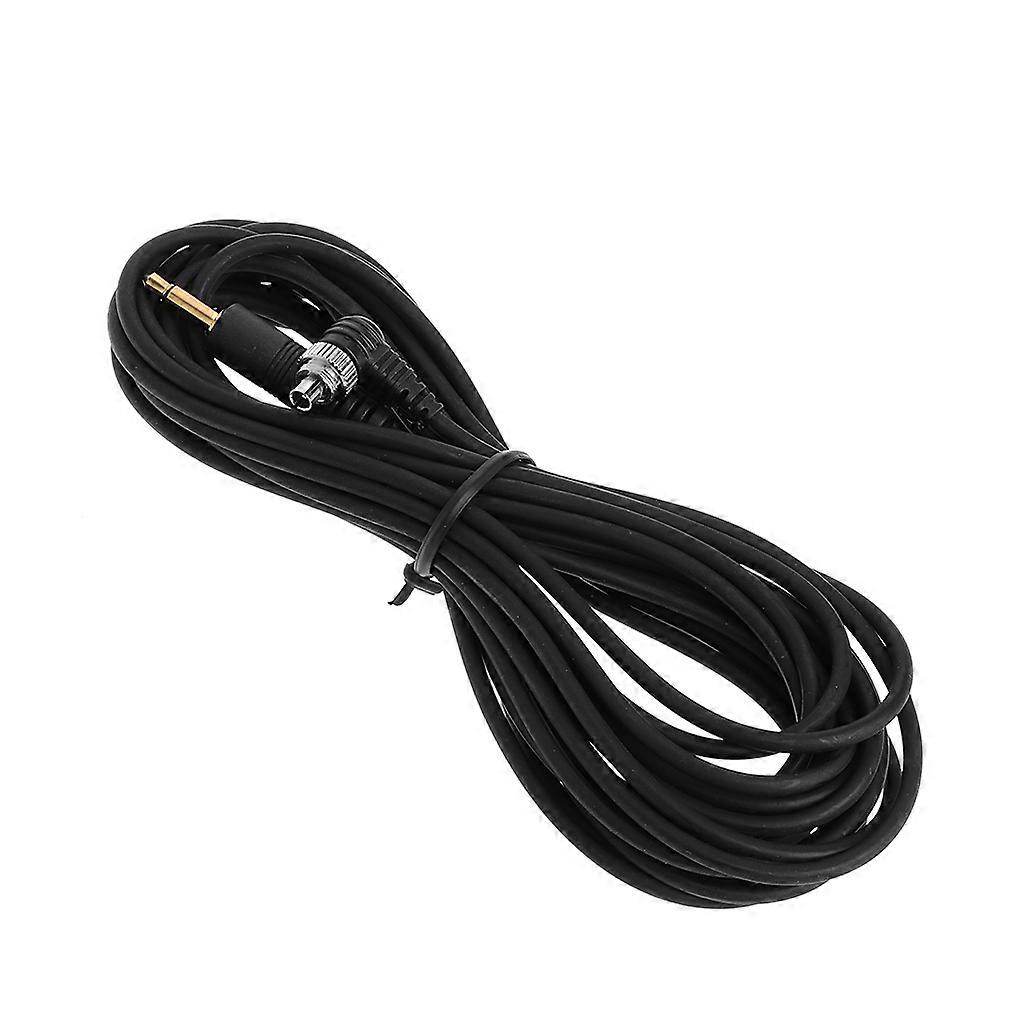 3.5mm Plug to Male Flash PC Sync Cord Cable Light Trigger For Studio ...