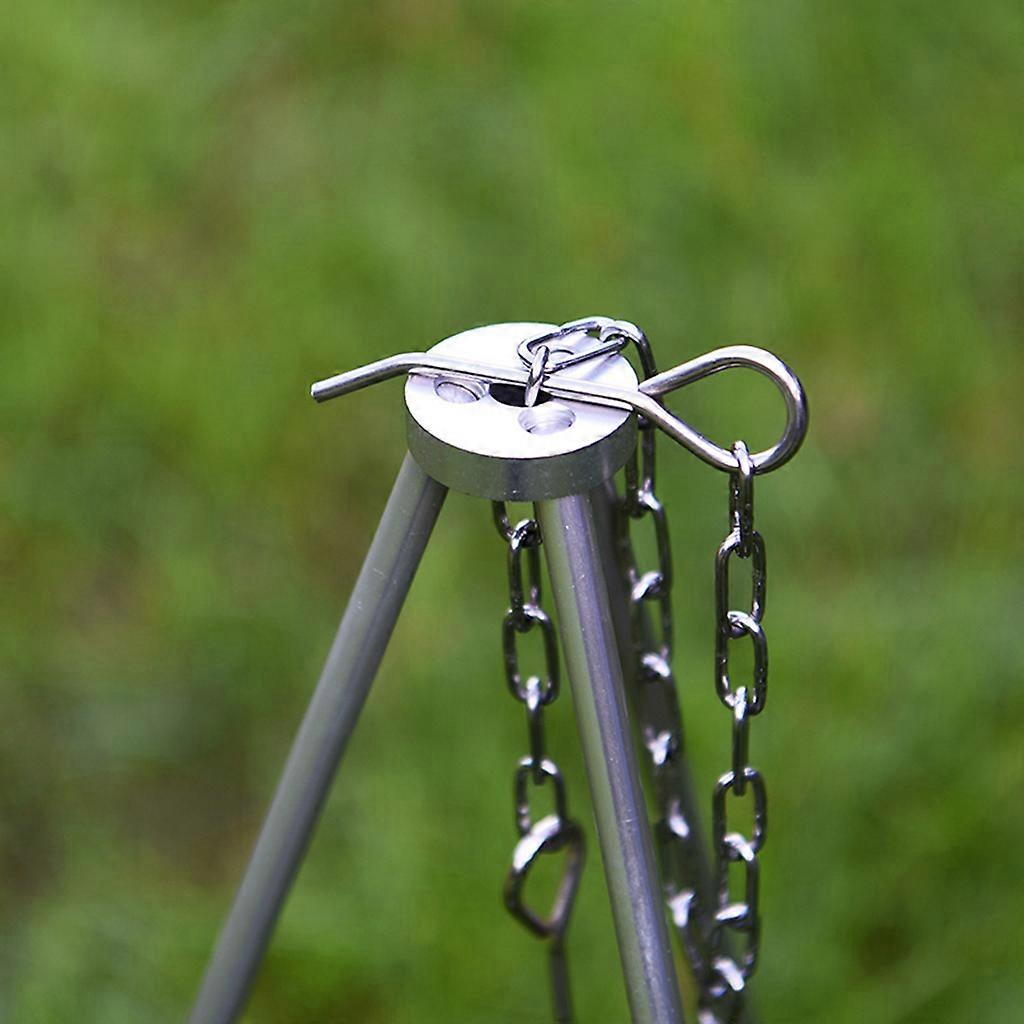 Campfire Cooking Tripods Adjustable Grill Tripod Cooker Campfire Grill ...