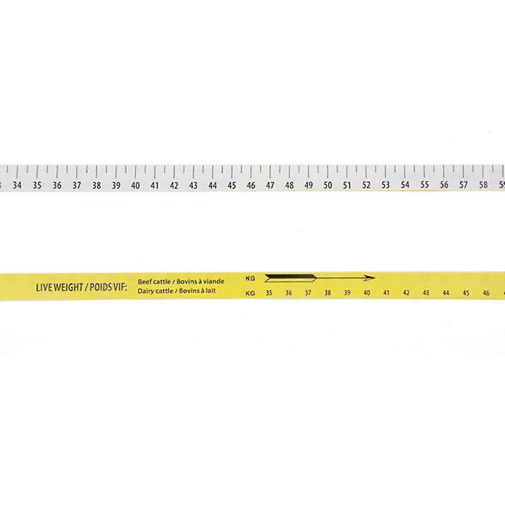 Livestock Animal Body Weight Measurement Tape Farm Veterinary Tool ...