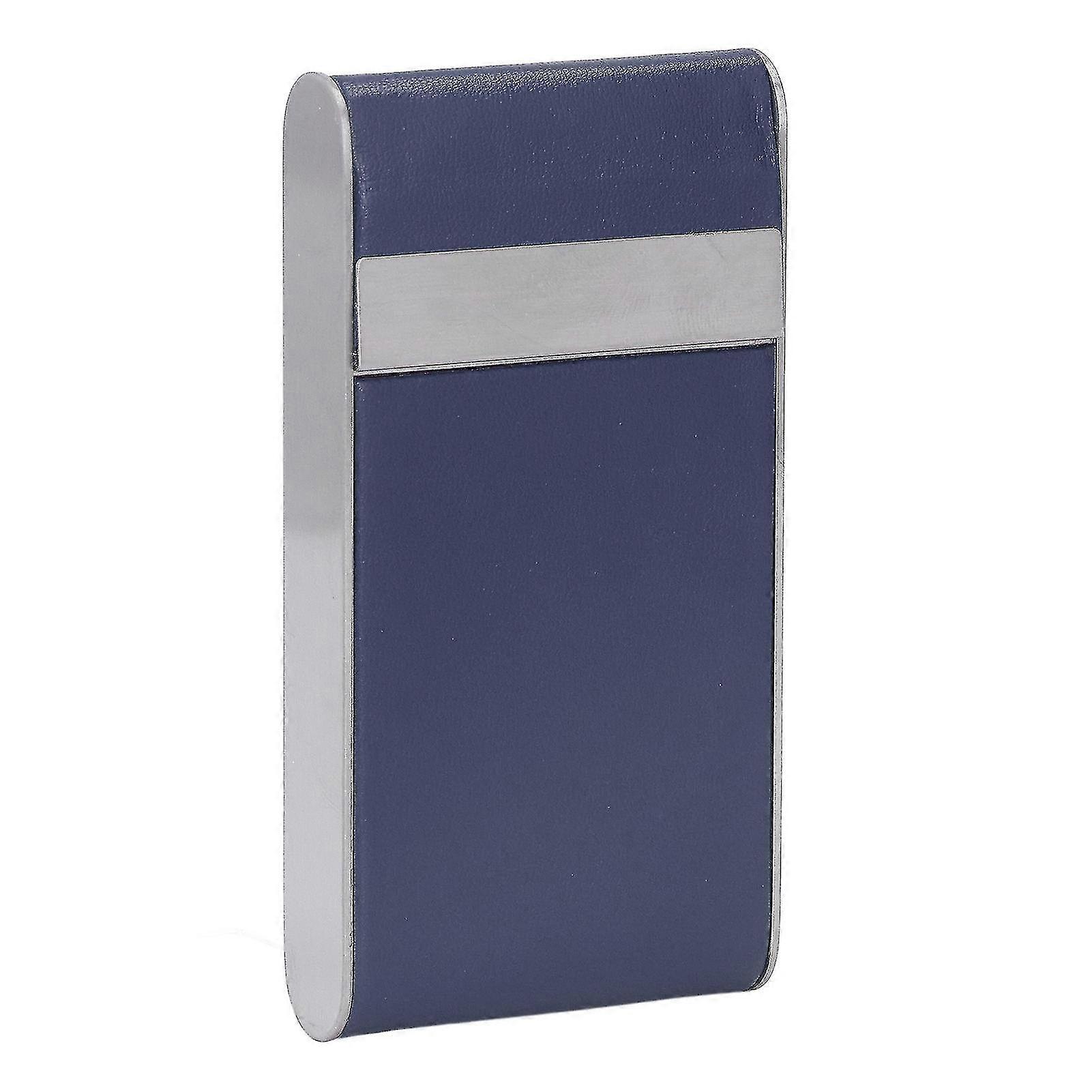 Stainless Steel Cigarette Case for 20 Slim Cigarettes with Magnetic ...