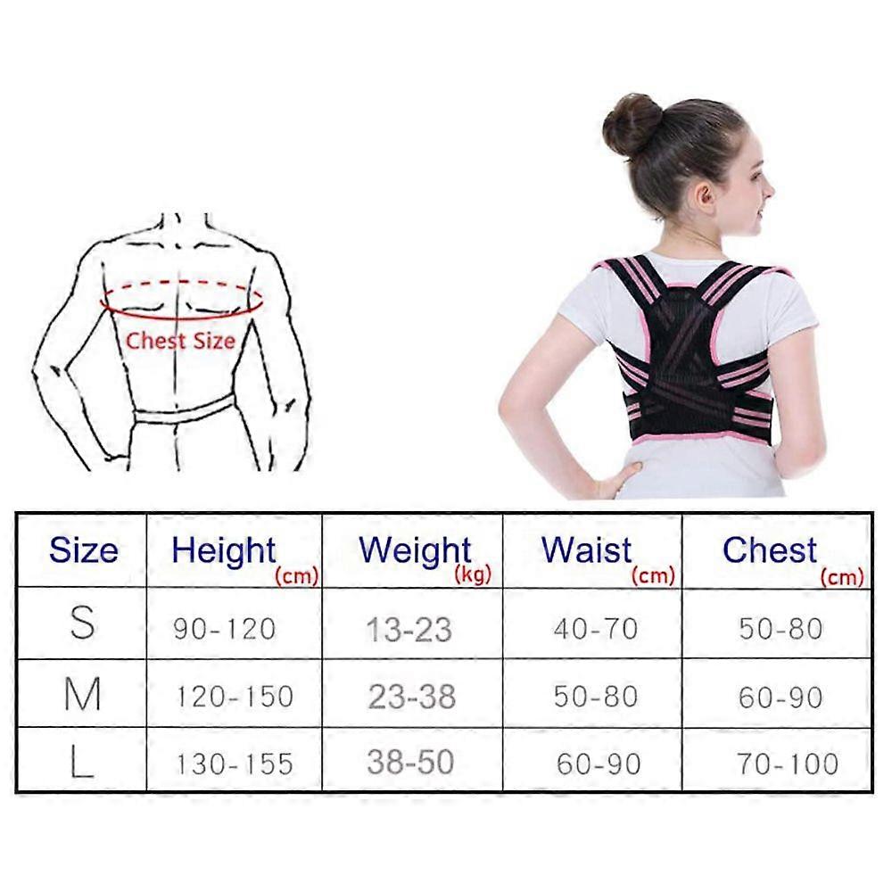 Posture Corrector for Kids, Upper Back Posture Brace for Teenagers ...