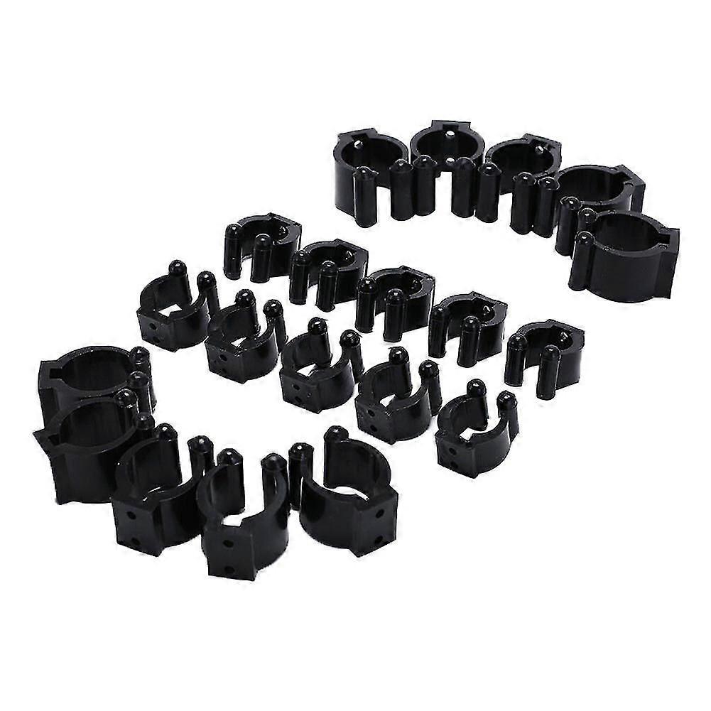 10Pcs Plastic Billiards Snooker Pool Cue Pole Racks Locating Clip Clamp ...
