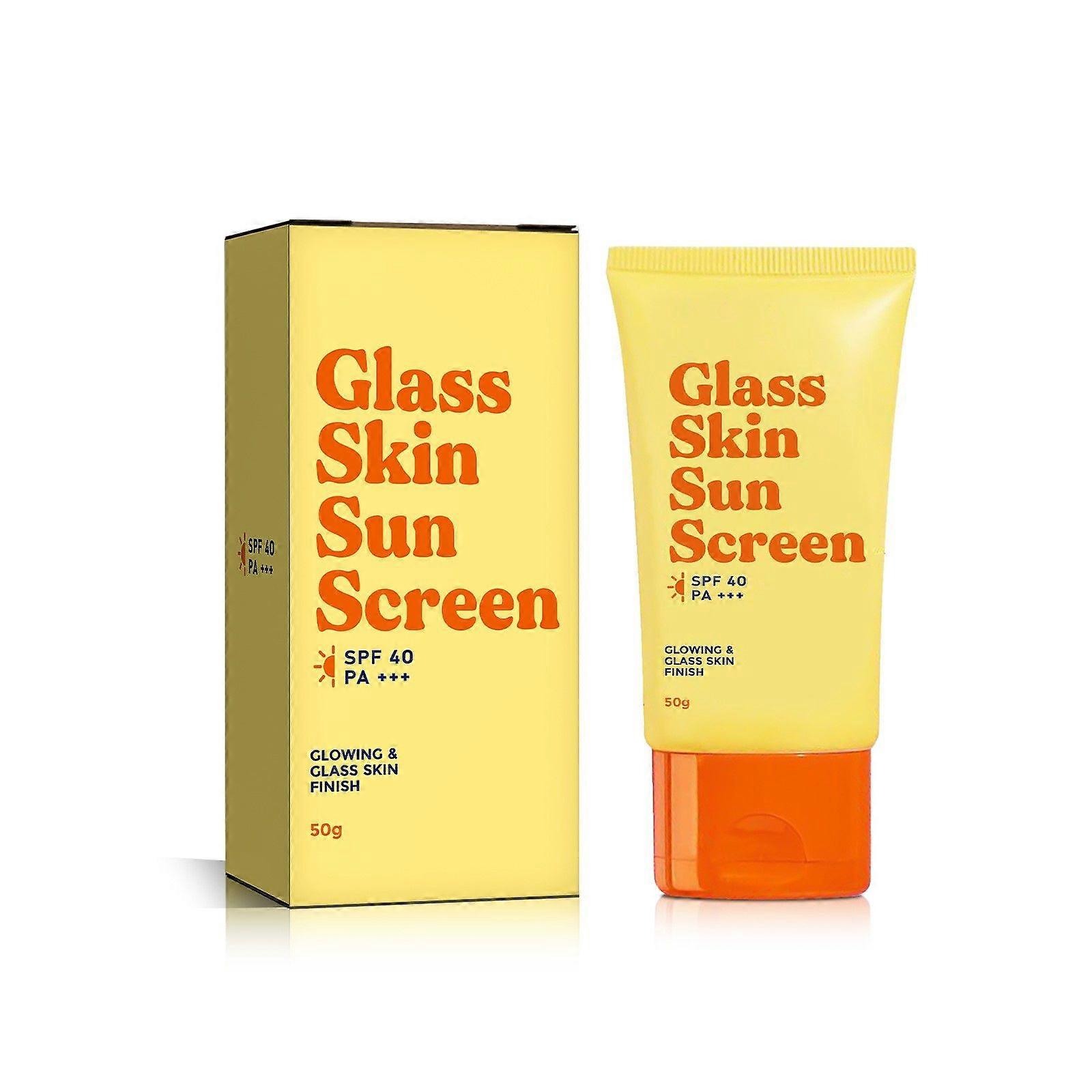 Glass Skin Sunscreen, Outdoor Sunscreen UV Protection, Sunscreen Lotion ...