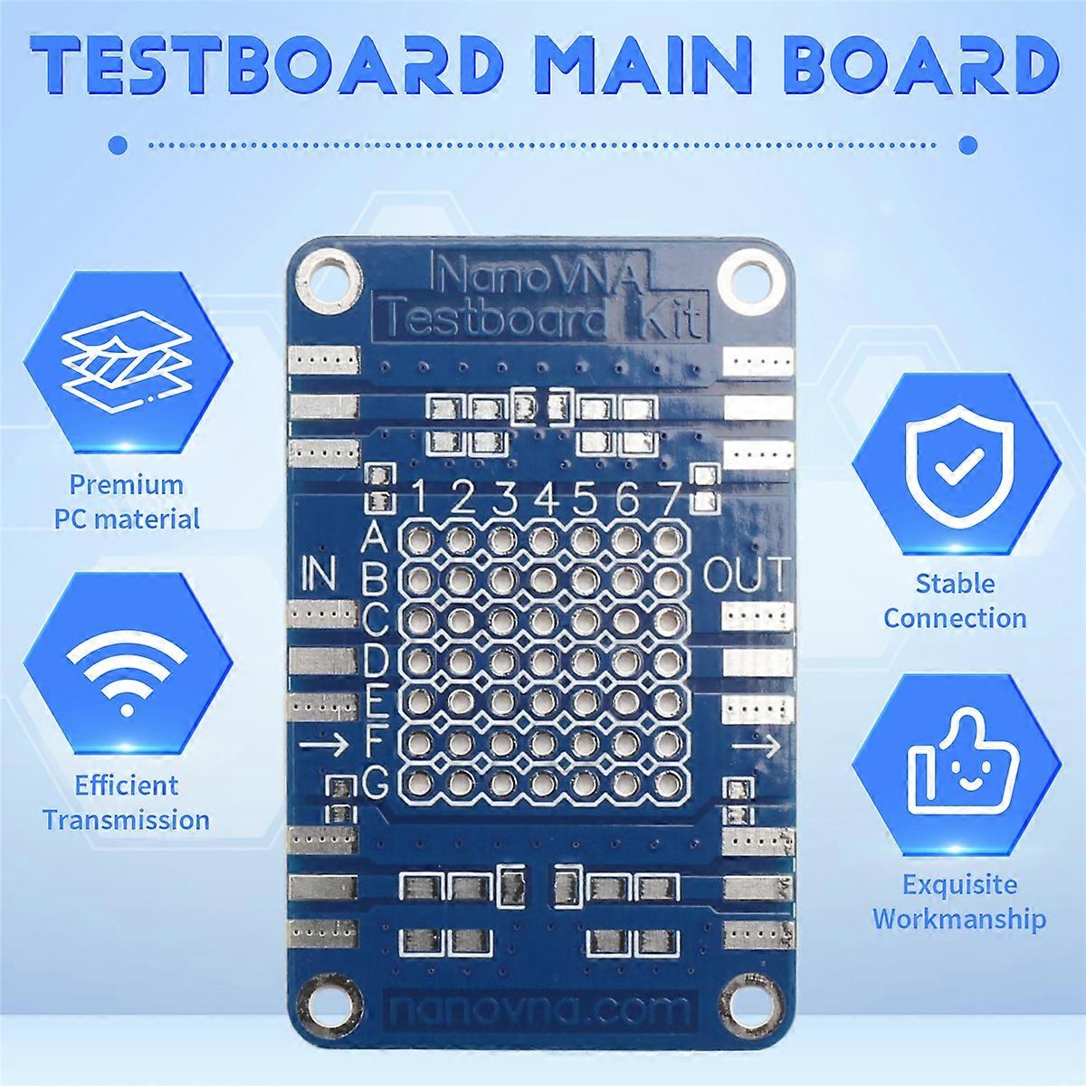 NanoVNA Testboard Kit VNA Test Demo Board Vector Network Analyzer ...