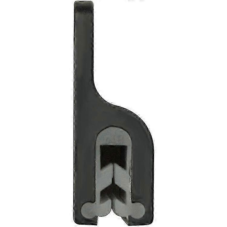 Black Gripper Card Holder Clamps Black Swipe Card Holder Plastic ID ...