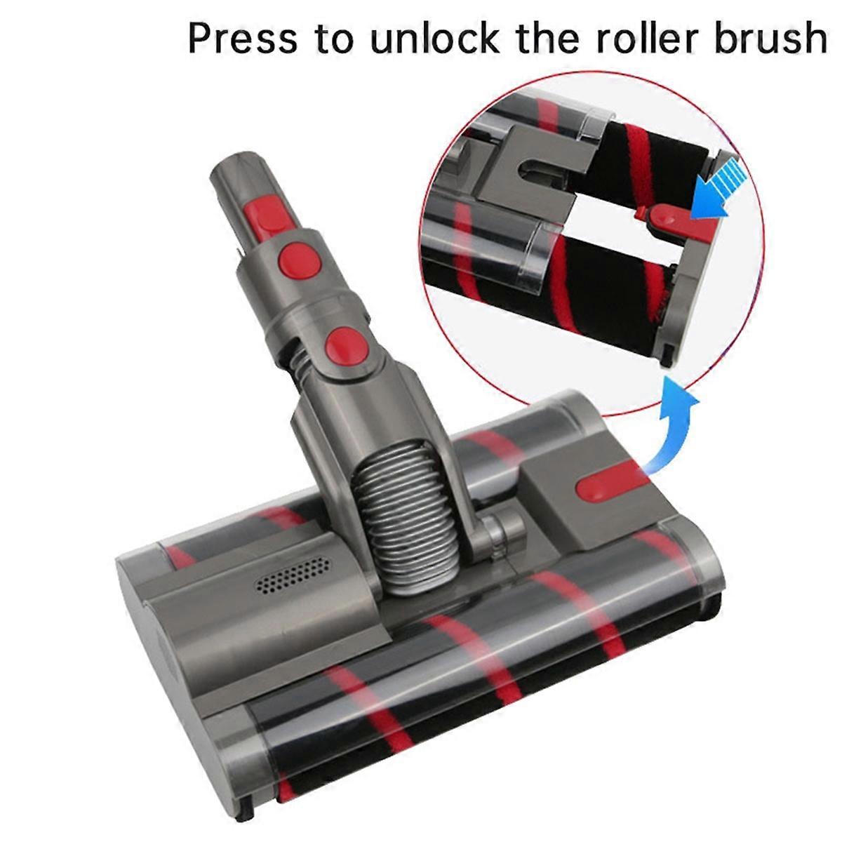 Vacuum Attachment Replacement Motor Head Soft Roller Cleaner Head ...