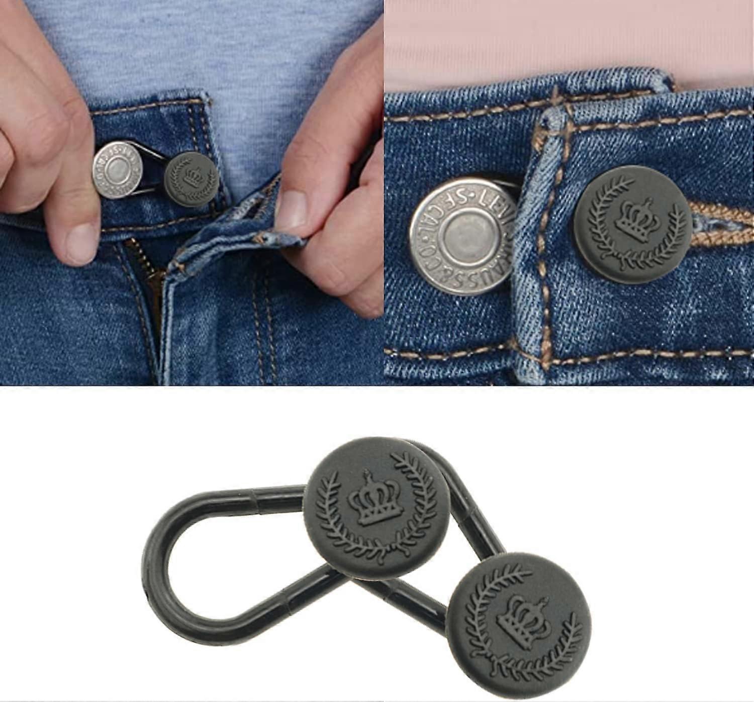 Buttonhole Extender - 10 Pieces - Buttonhole Extender - Jeans Button ...