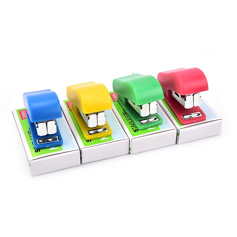 Office Student School Home Mini Cartoon Paper Document Stapler With ...
