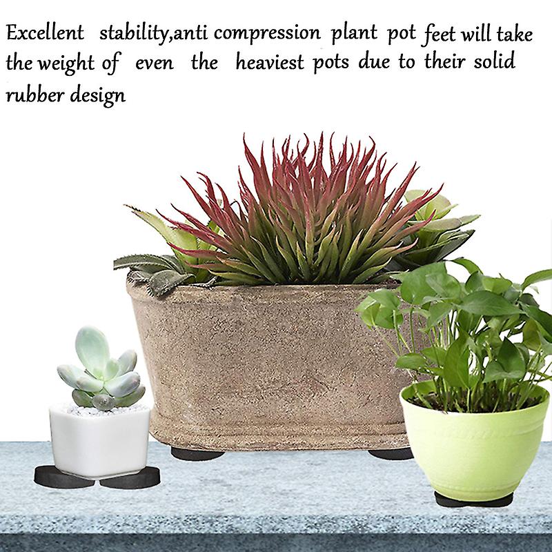 Plant Pot Feet Pads Non-Slip Good Aeration Gardening Pot Feet Potting ...