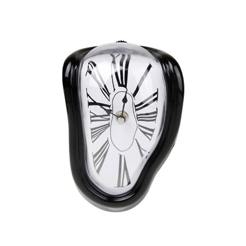 Melting Twisted Wall Clock Surrealism Salvador Dali Style Watch ...