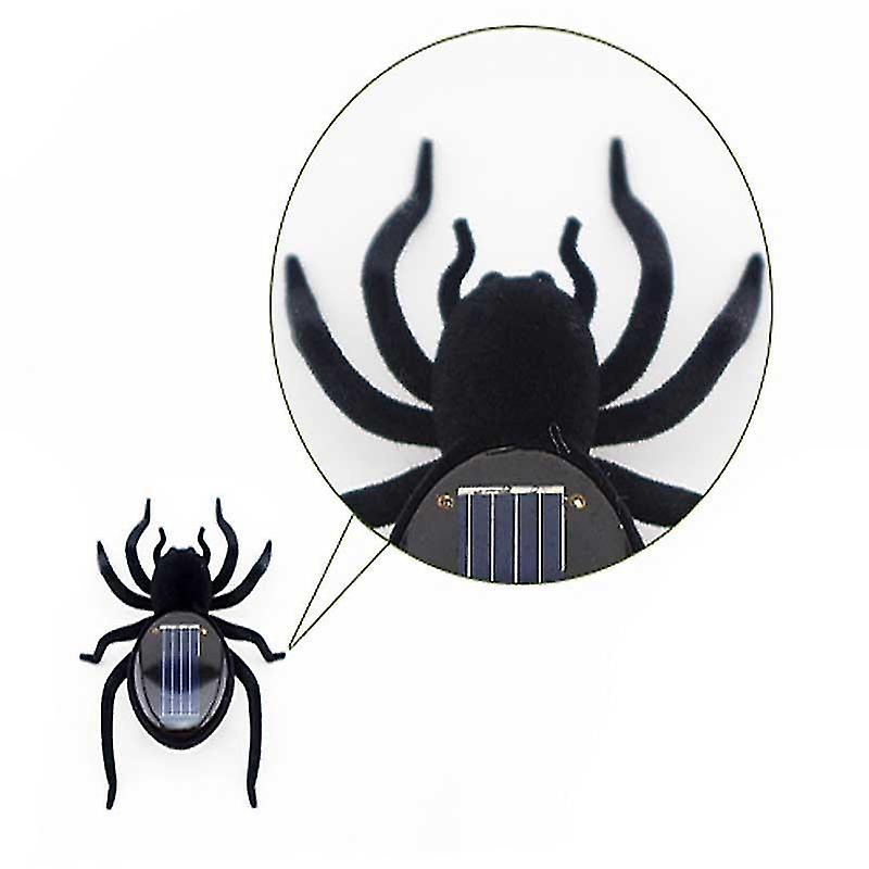 6 Plastic Solar Power Ant Cockroach Spider & Tortoise Crab Butterfly ...