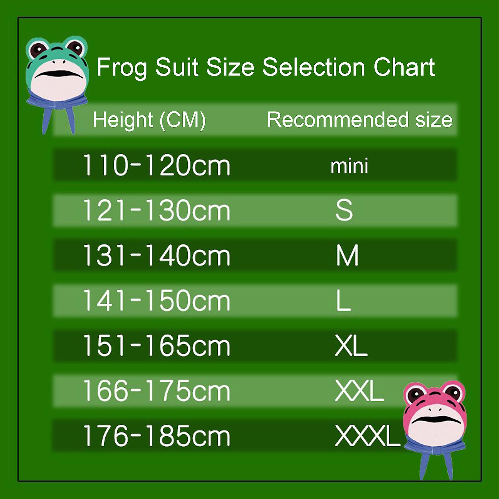 130-185cm Adult Inflatable Frog Costume- Party Dress Up Halloween Anime ...