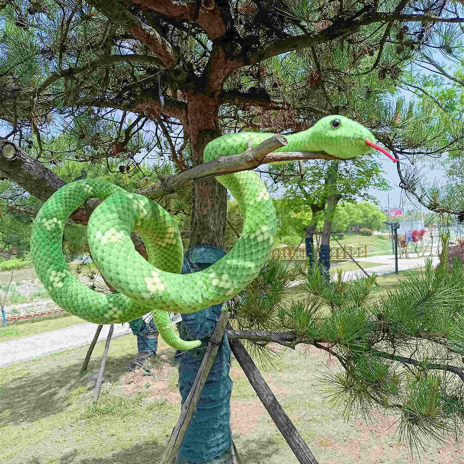 190/280cm Python Plush Toy Soft Giant Doll Funny Photo Props Spoof ...
