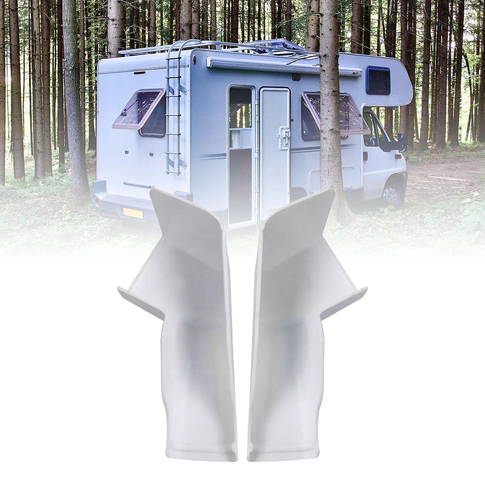 2x RV Gutter Spout RV Rain Gutter Spout Reduce Black Streaks Easy ...
