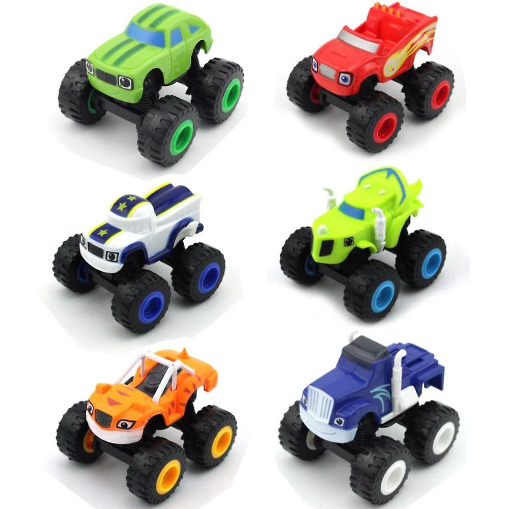 Flame Machine Monster Toy Car Inertial Sliding Monster Off-road Bigfoot ...