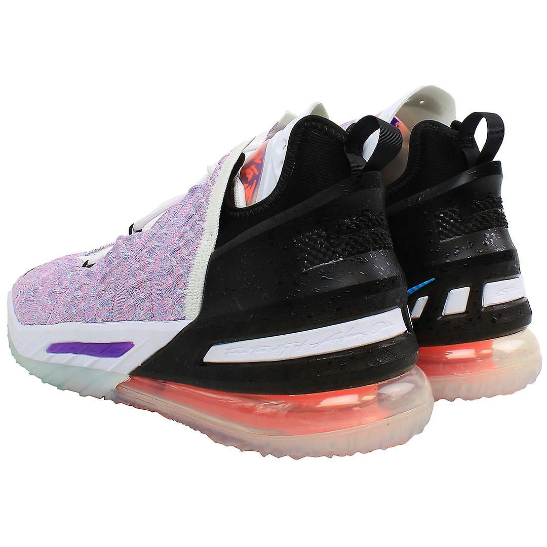 Nike Lebron XVIII Lace-Up Purple Synthetic Mens Trainers CQ9283 900 ...