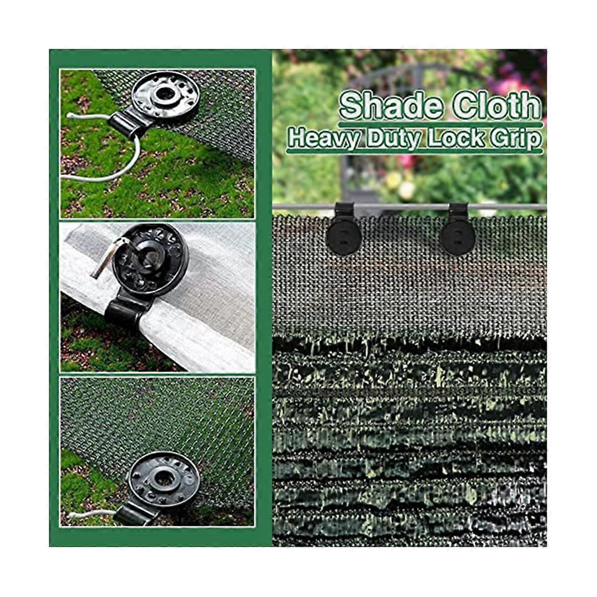 Shade Cloth Heavy Duty Lock Grip,Shade Cloth Clips, Tarp Clips Heavy ...
