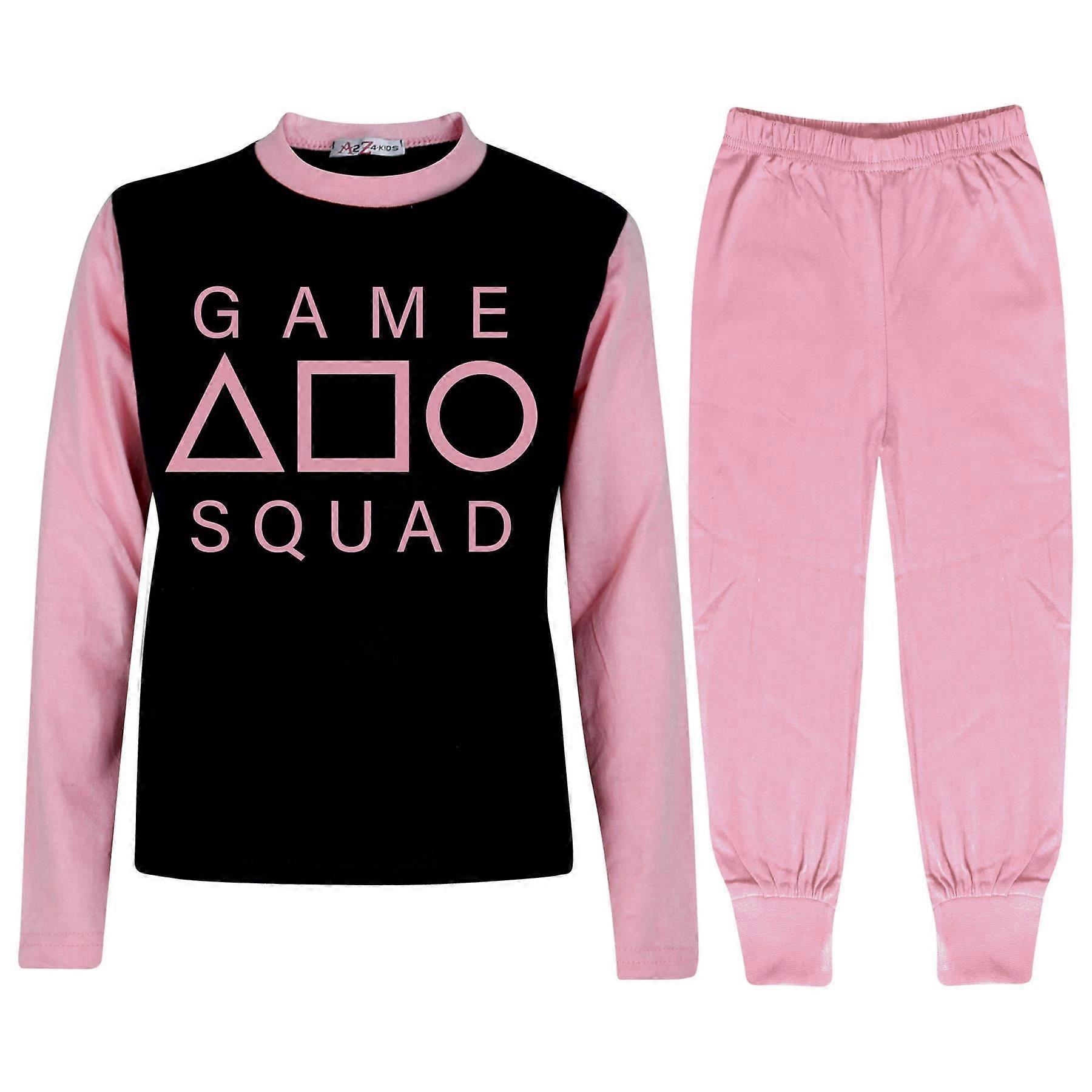 Kids Boys Girls Game Squad Cosplay Pyjamas Sleepwear Children PJs 2 ...