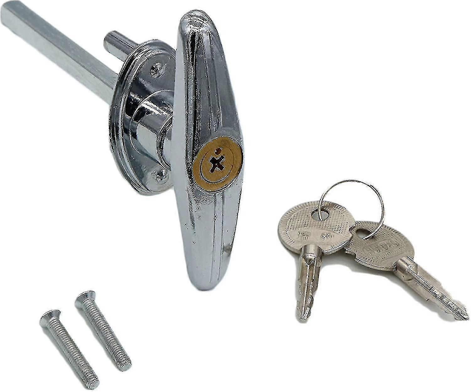 Garagedeur Keyed T-handle Lock Kit met 2 sleutels, universele Shed ...