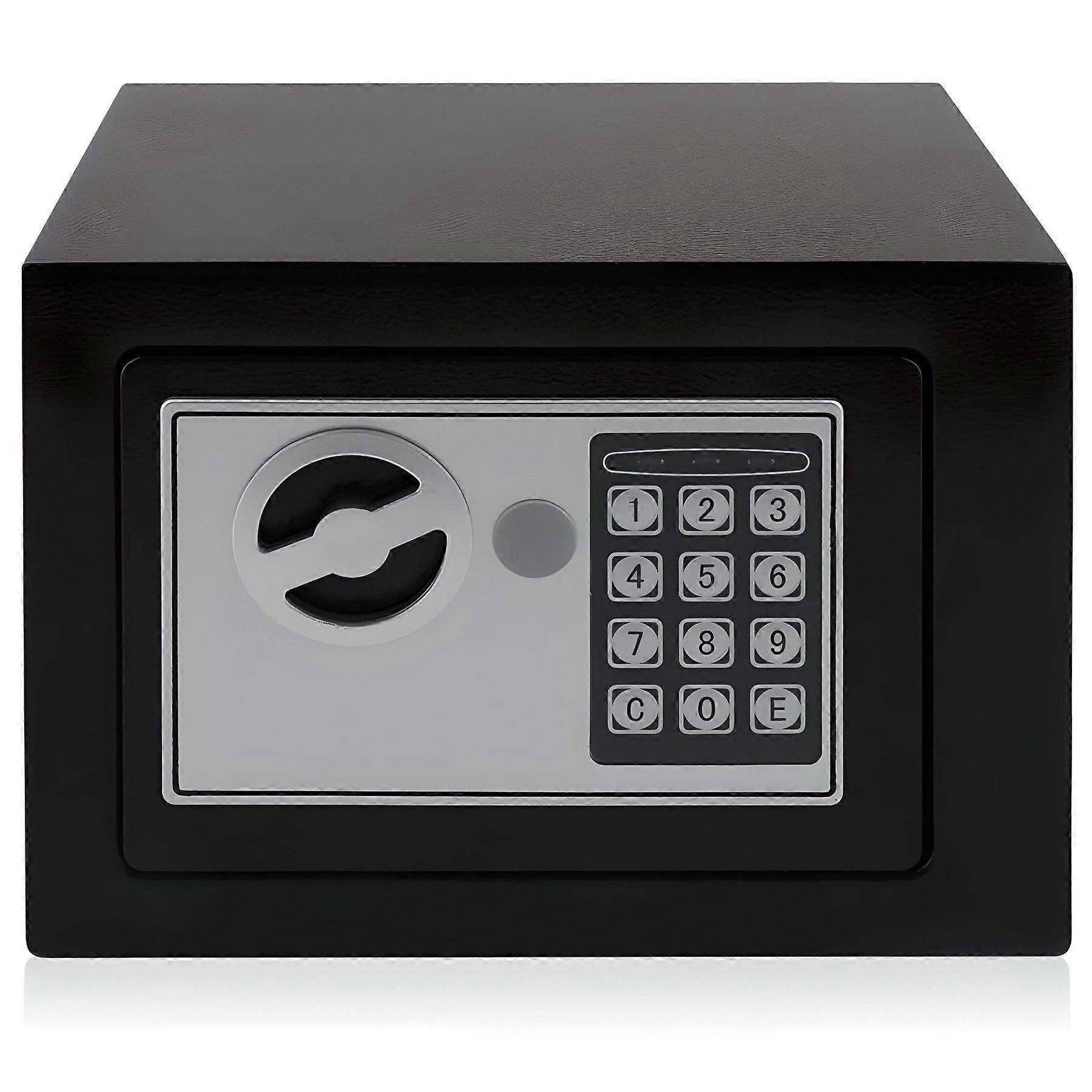 Electronic safe 17 x 23 x 17 cm home safe furniture safe floor safe ...