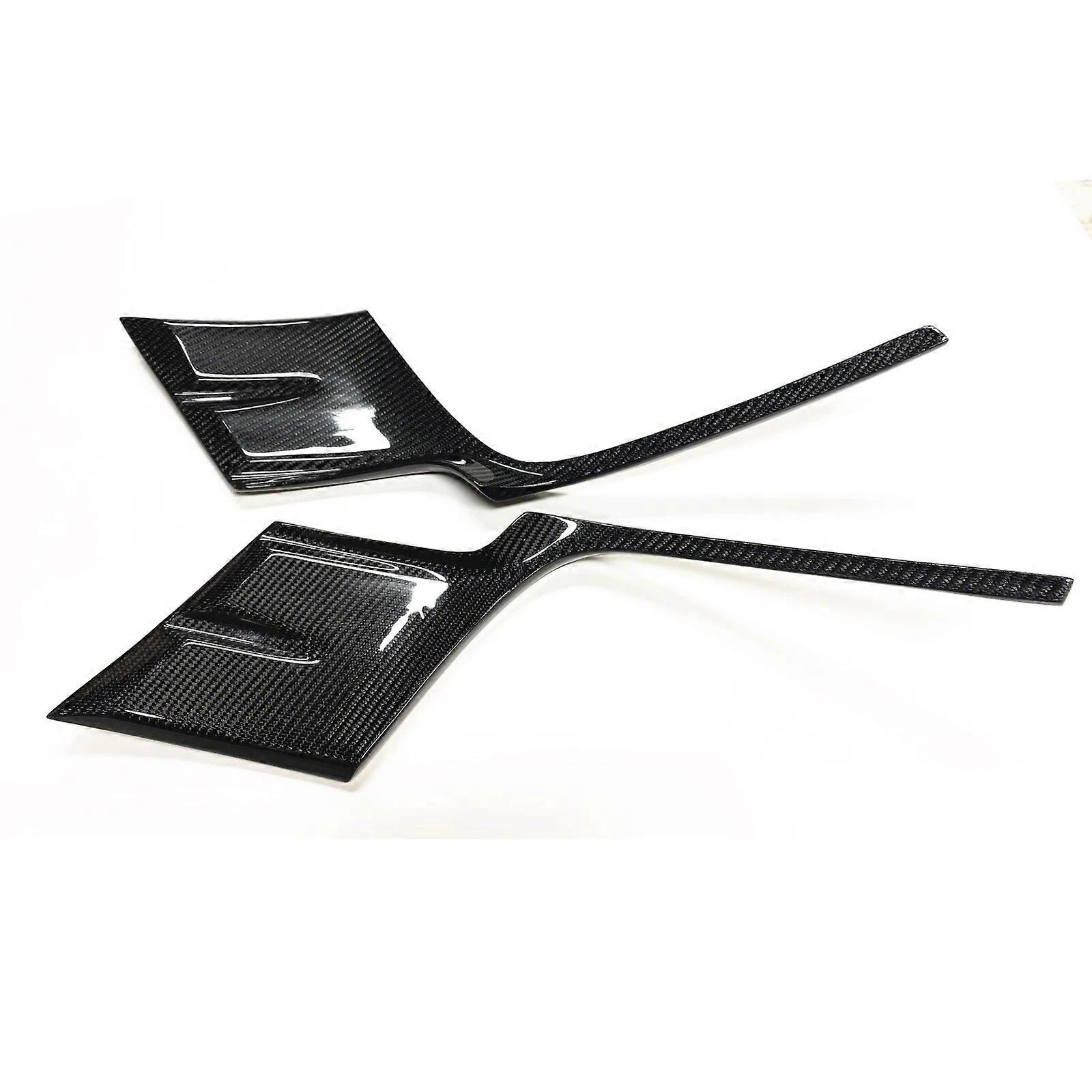 For Porsche Carrera 911 992 20182019 2020 2021 2022 Carbon Fiber Rear Bumper Side Spoiler Cover ...