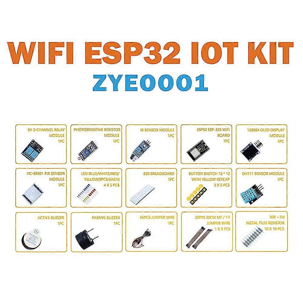 Esp32 Wifi Board Super Kit Iot Development Board For Project, Great ...