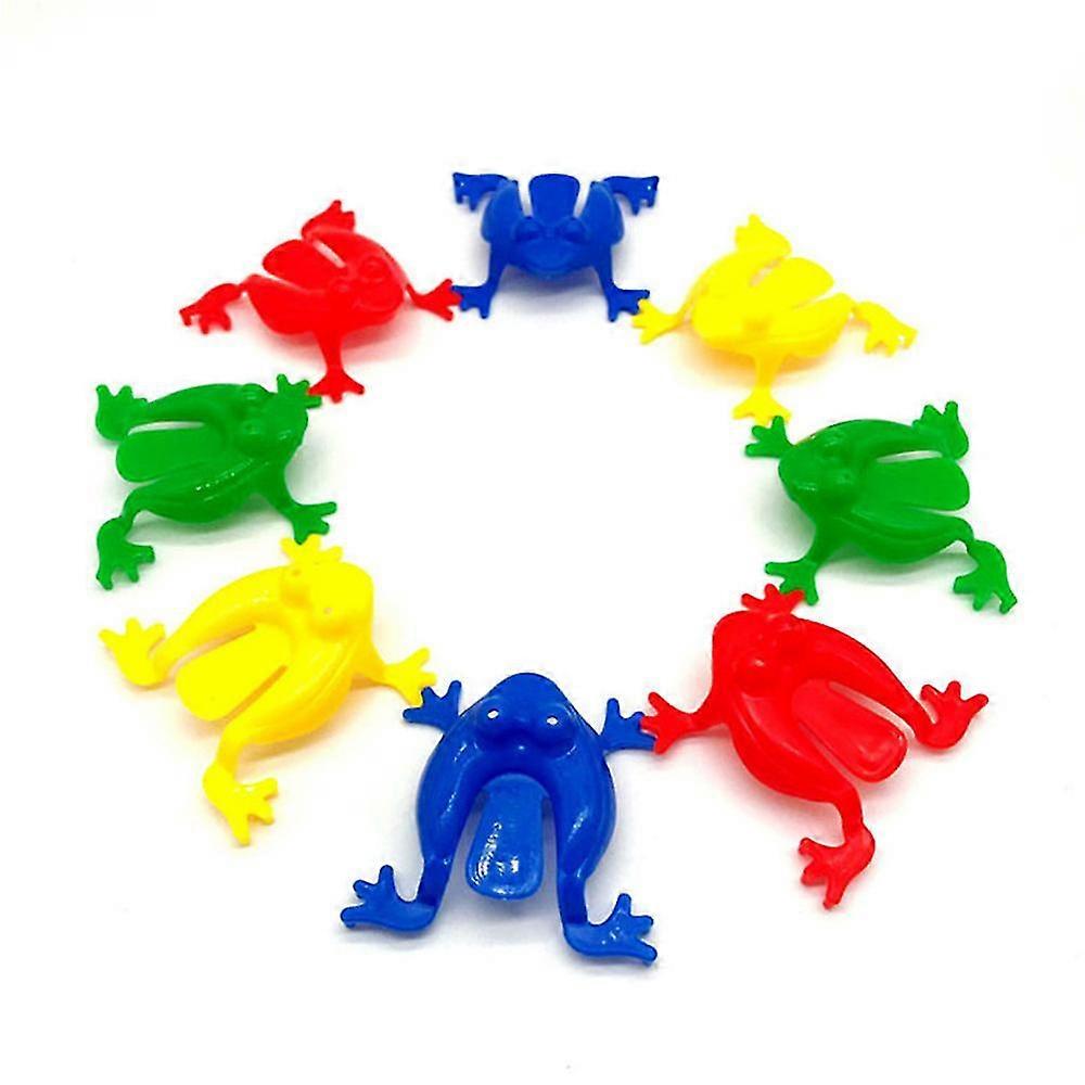 Kids 30pcs Jumping Frog Action Toys Bounce Fidget Toys,creative Stress ...