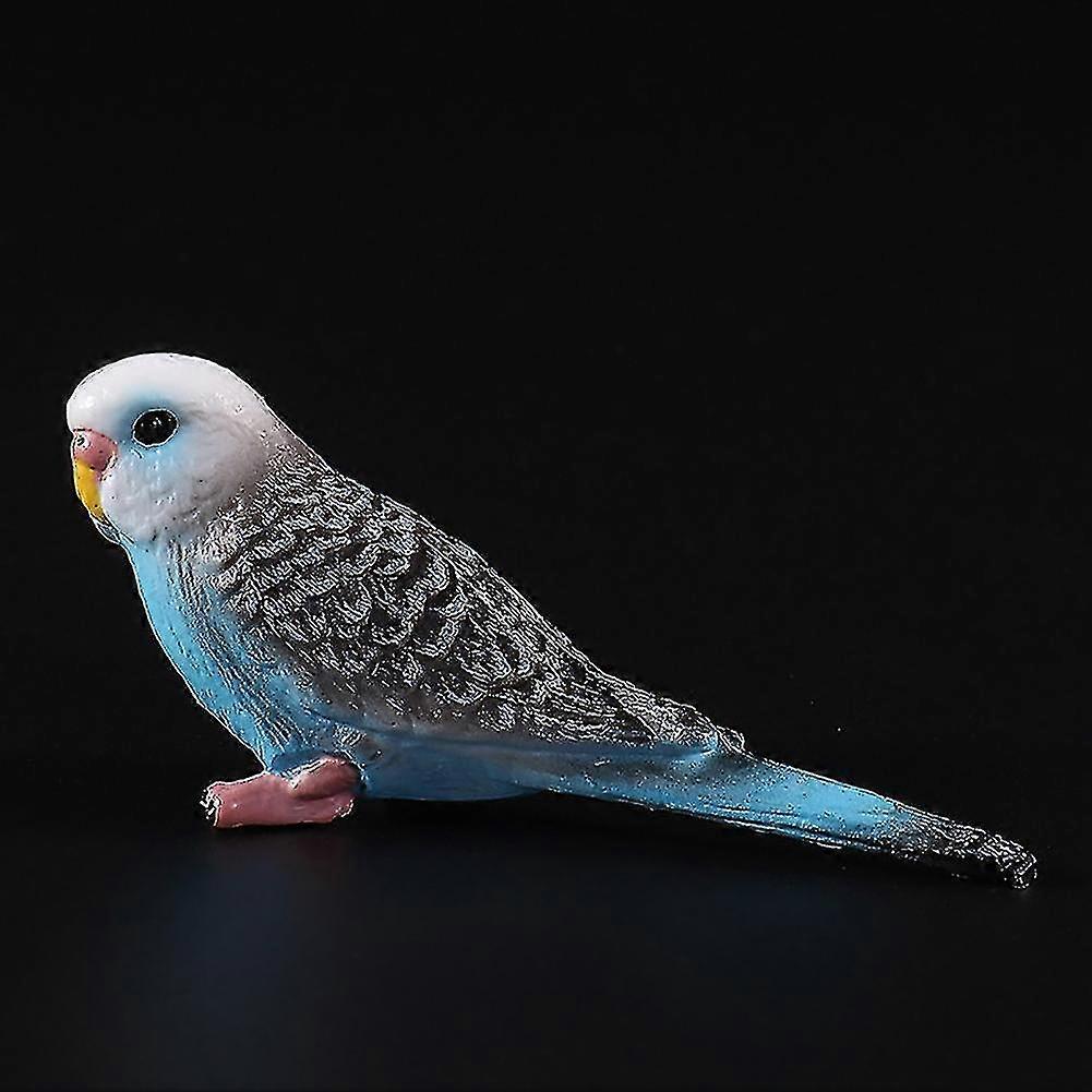 Emulation Parrot Budgerigar Bird Animal Model Toy Plastic Craft ...