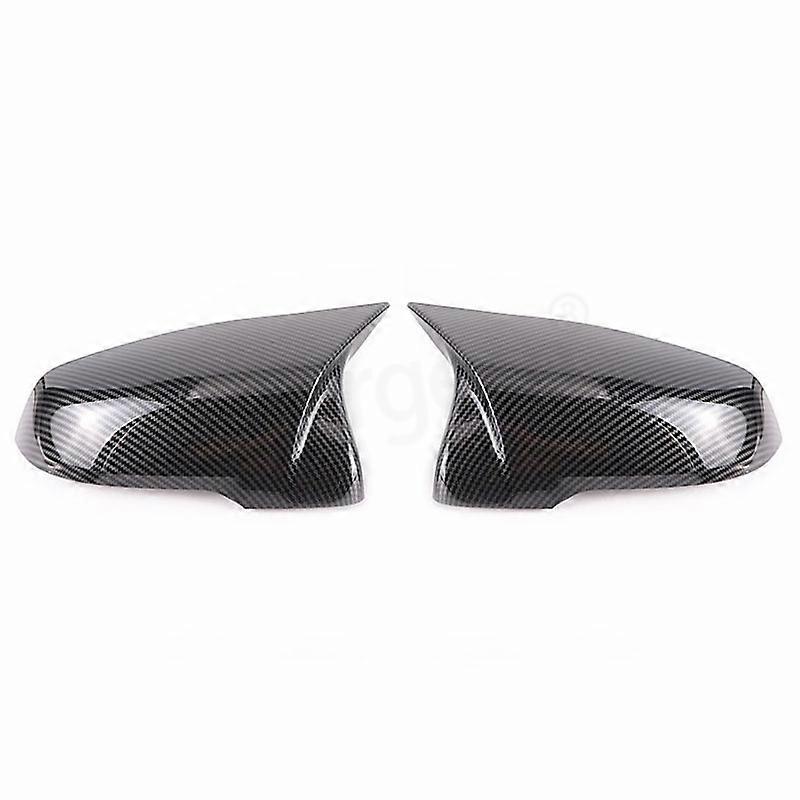 Carbon Fiber Look Black Rearview Mirror cover for BMW F44 F40 G29 2020+ F48 F49 F52 2019-2020 ...