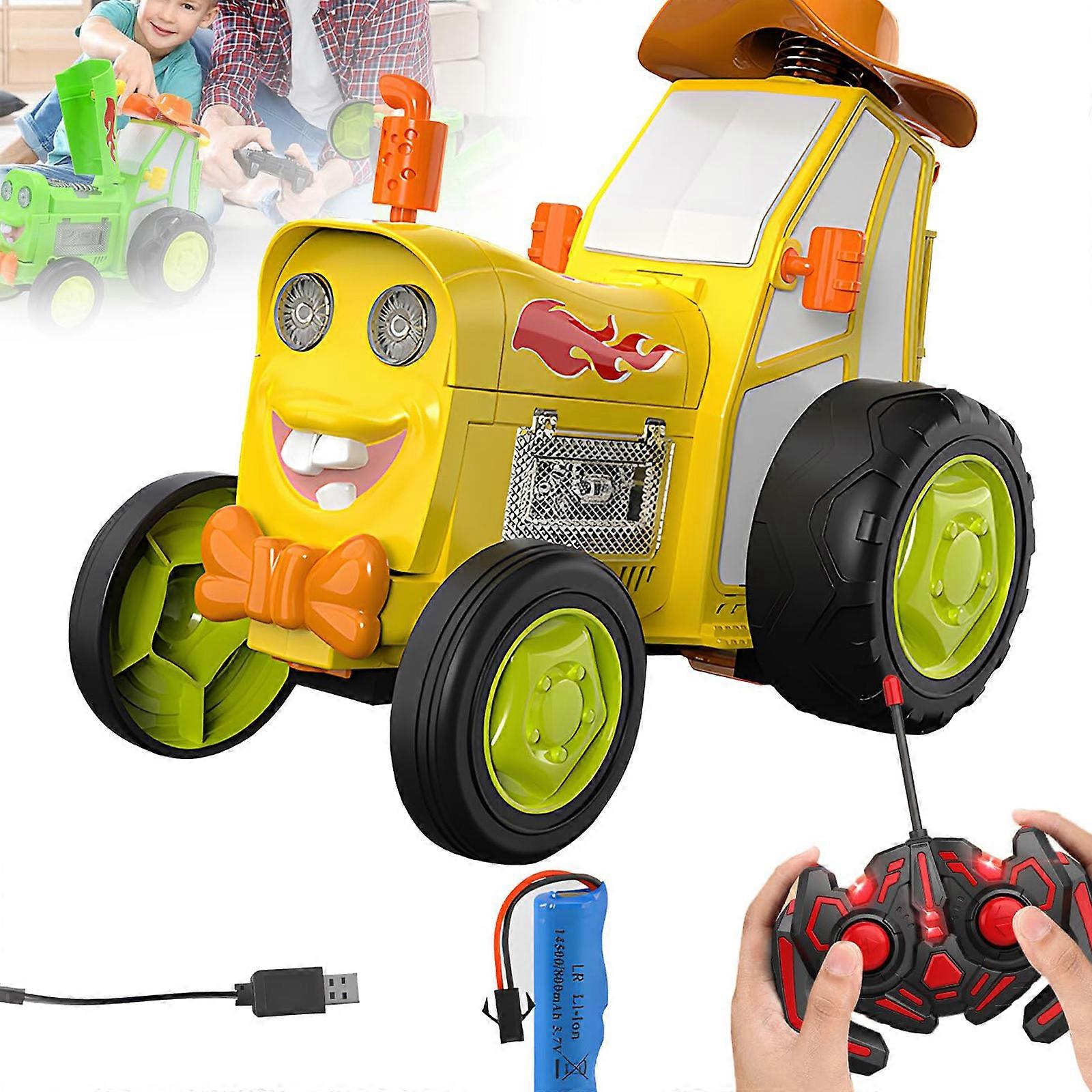 Crazy Jumping Car, 360 Rotating Remote Control Car, Wireless Dancing ...